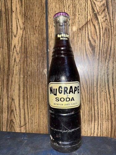 Full 8 Oz. Nugrape Grape Soda Bottle, Salisbury N.C. | eBay