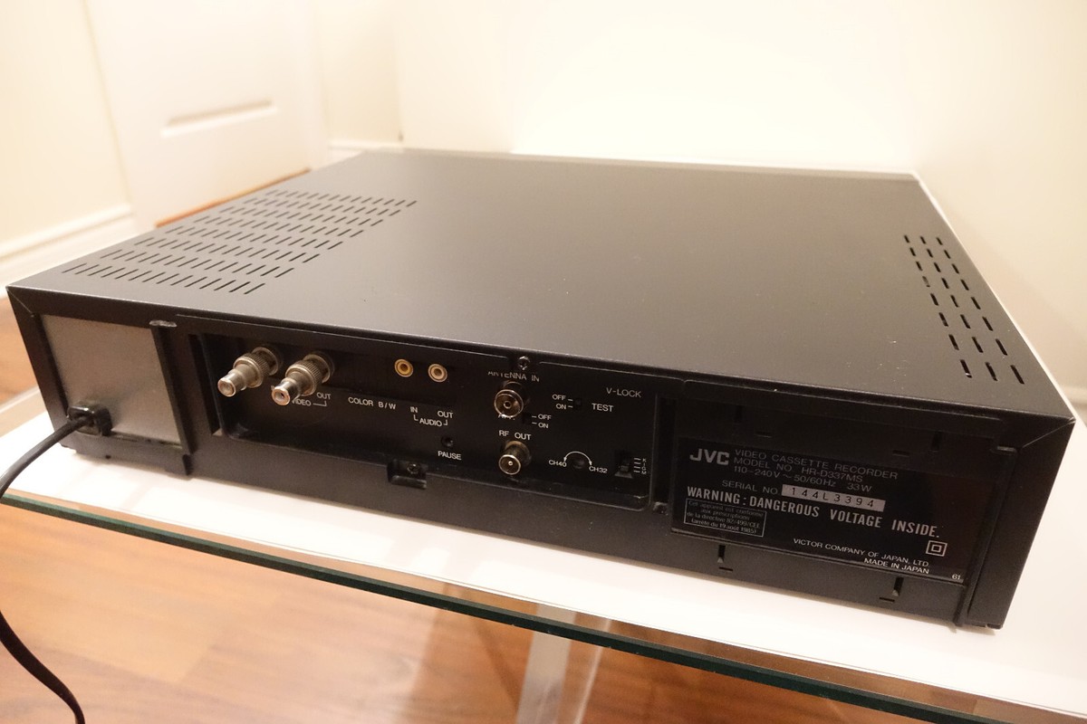 貴重! Victor JVC HR-D337MS (PAL/SECAM/MESECAM/NTSC) PQ10474C 中古｜家電、AV、カメラ