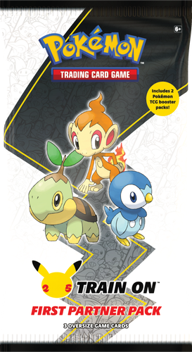 1 x POKEMON TCG 25th Anniversary - First Partner Pack - Sinnoh Pokemon ...