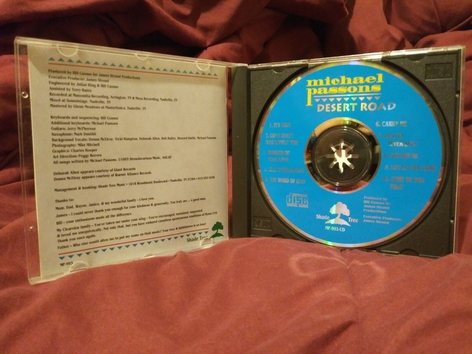 Michael Passons DESERT ROAD cd Hyper Rare CCM AOR Avalon | eBay