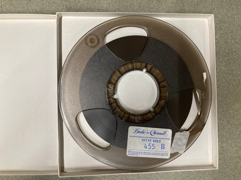 Drake-Chenault -- 6-Set of Great Gold Reel-to-Reel Tapes 10.5" IOB ...