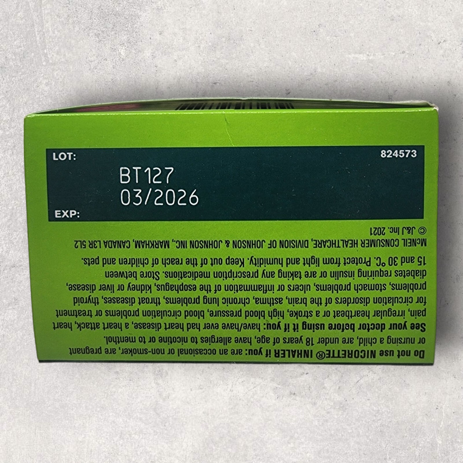 Nicorette+Inhaler+Stop+Smoking+Aid+Refill+Pack+-+42+Pieces for sale ...