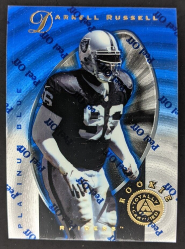 Darrell Russell 1997 Pinnacle Totally Certified BLUE #133 Football Card ...