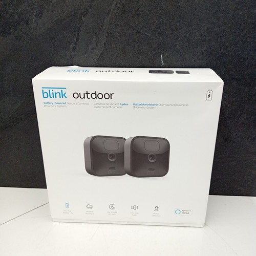 Blink Outdoor 2 Security Camera Wireless Weather HD+Sync Module 3rd ...