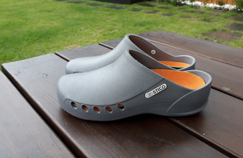 STICO Woman Chef Kitchen Slip Resistant Safety Shoes Occupational Shoes ...