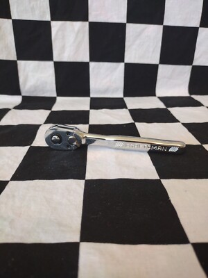 CRAFTSMAN TOOLS 1/4" FULL POLISH 72 Tooth Quick Release Ratchet Socket ...