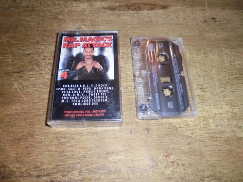 80s MR.MAGIC RAP ATTACK VOL. 4 Cassette Tape play tested | eBay