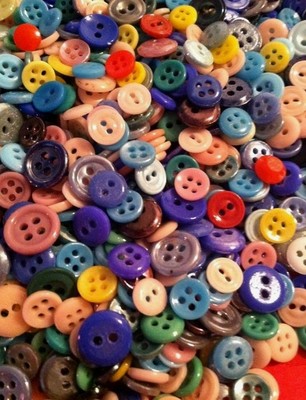 ⭐️ LOT OF 150+ ANTIQUE~VINTAGE CHINA BUTTONS~MIXED ASSORTED COLORS ⭐️ ...