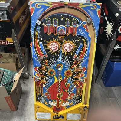 1976 Bally Fireball Home Edition Pinball Machine Populated Playfield | eBay