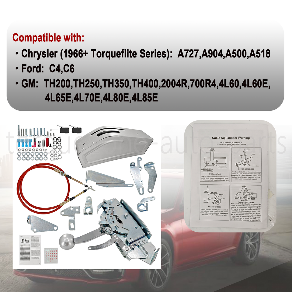 NEW For B&M 80842 Pro Ratchet Automatic Shifter for 3 and 4 Speed ...