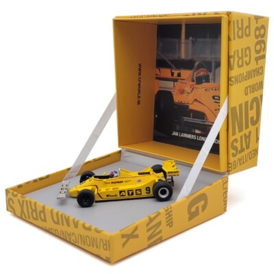 1981 Jan Lammers ATS D4 - Long Beach GP - 1/43 Spark Models | eBay