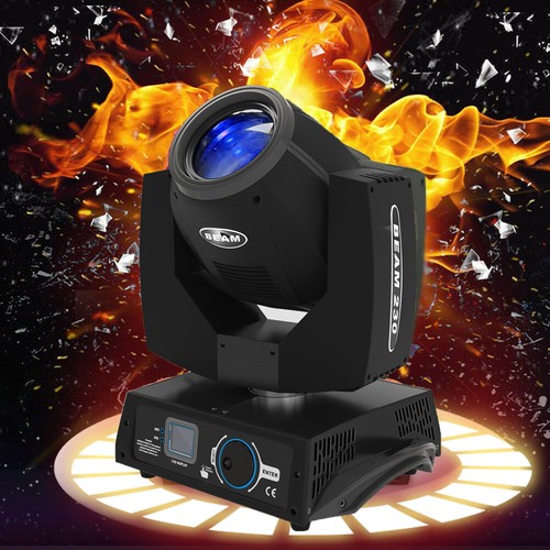 230W 7R Zoom Moving Head Beam Sharpy Light 16+8Prism Strobe DMX Stage ...