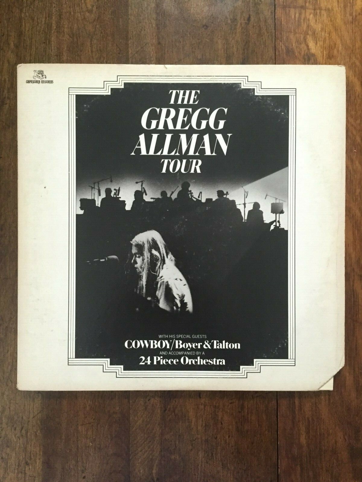 The Gregg Allman Tour Vinyl LP 1974 Capricorn Records 2C 0141 | eBay