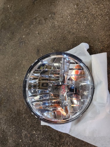 Grote 90941-5 Clear 7" Round LED High/Low Beam Headlamp | eBay