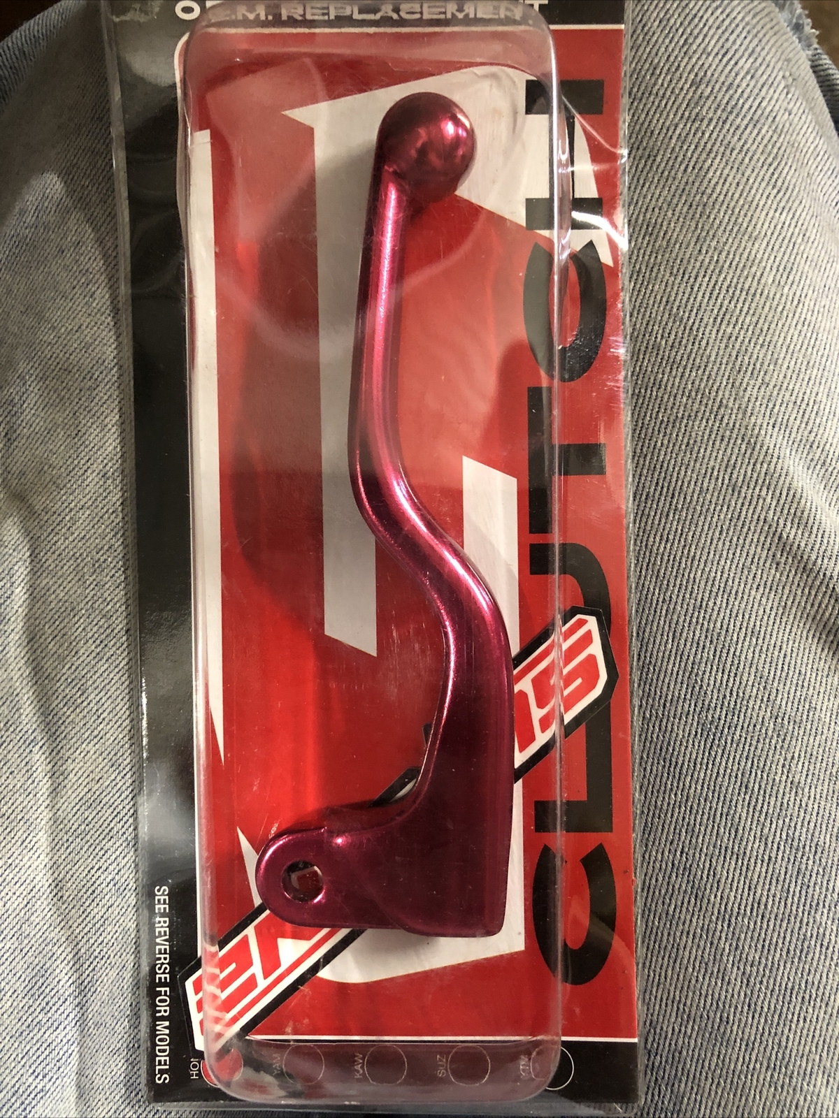 Sunline - 04-01-034 - Forged OEM Replacement Clutch Lever, Red for sale ...