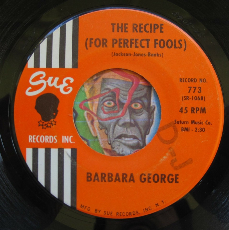 HEAR Barbara George 45 Try Again/The Recipe For Perfect SUE mod ...