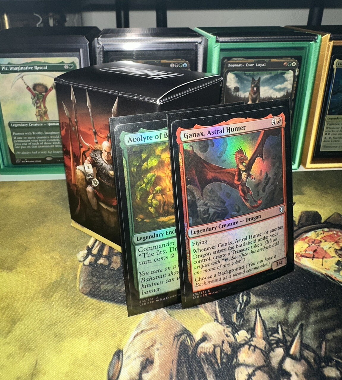 Ganax, Astral Hunter Acolyte Of Bahamut - Dragons & Treasures - Custom EDH Deck | eBay