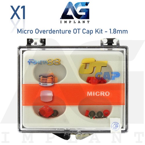 Micro Overdenture OT Cap Kit Ball Attachment Castable Dental Im plant ...