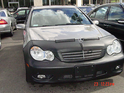 2005-2007 Mercedes-Benz C230 Colgan Front End Mask Bra 2pc Fits With ...