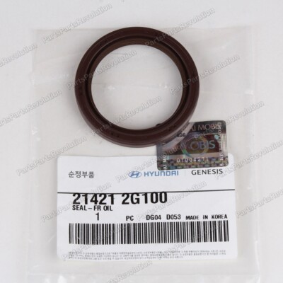 GENUINE Timing Cover Oil Seal 214212G100 Front for Hyundai Sonata Kona ...