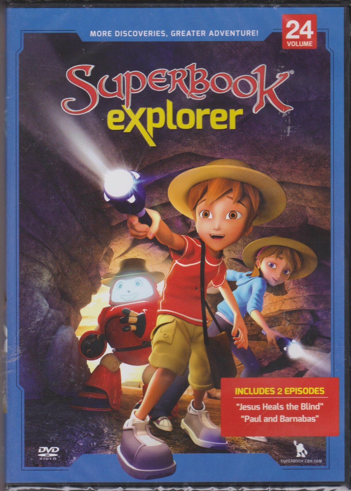 SUPERBOOK EXPLORER 24: "JESUS HEALS/PAUL & BARNABAS" BRAND NEW DVD 2019 ...