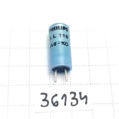 Electrolytic Capacitor 10uF 50V 5x11 20% 105C Philips 116 Long Life ...