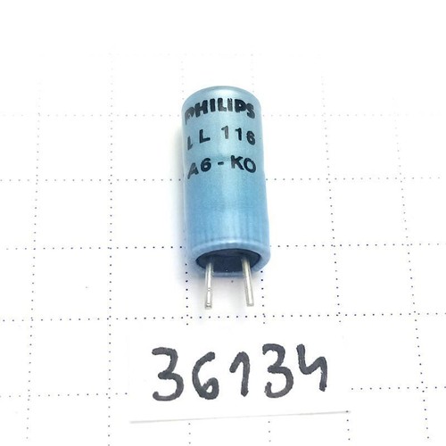 Electrolytic Capacitor 10uF 50V 5x11 20% 105C Philips 116 Long Life ...