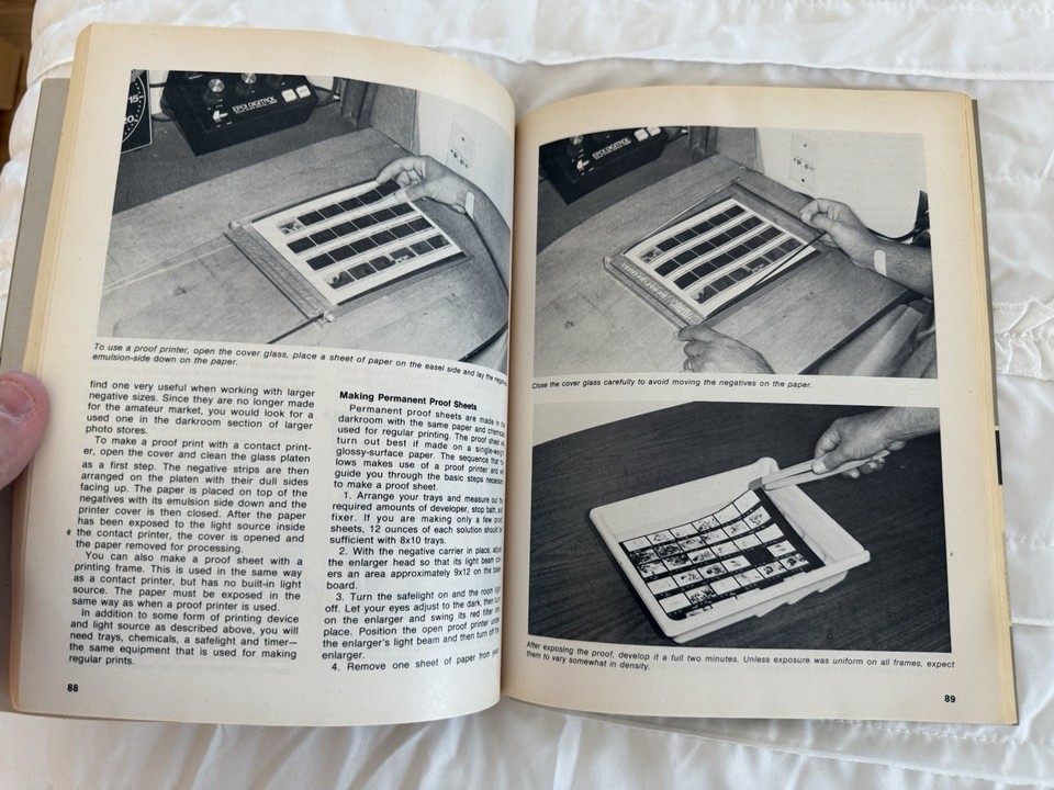 Vintage Darkroom Photography Books – Amphphoto Course + Darkroom Guide ...