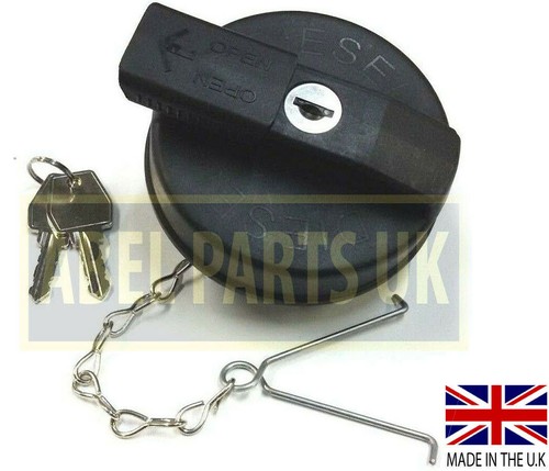 JCB PARTS - DIESEL FUEL CAP WITH 2 KEYS (PART NO. 332/F4780 - 333/C0880 ...