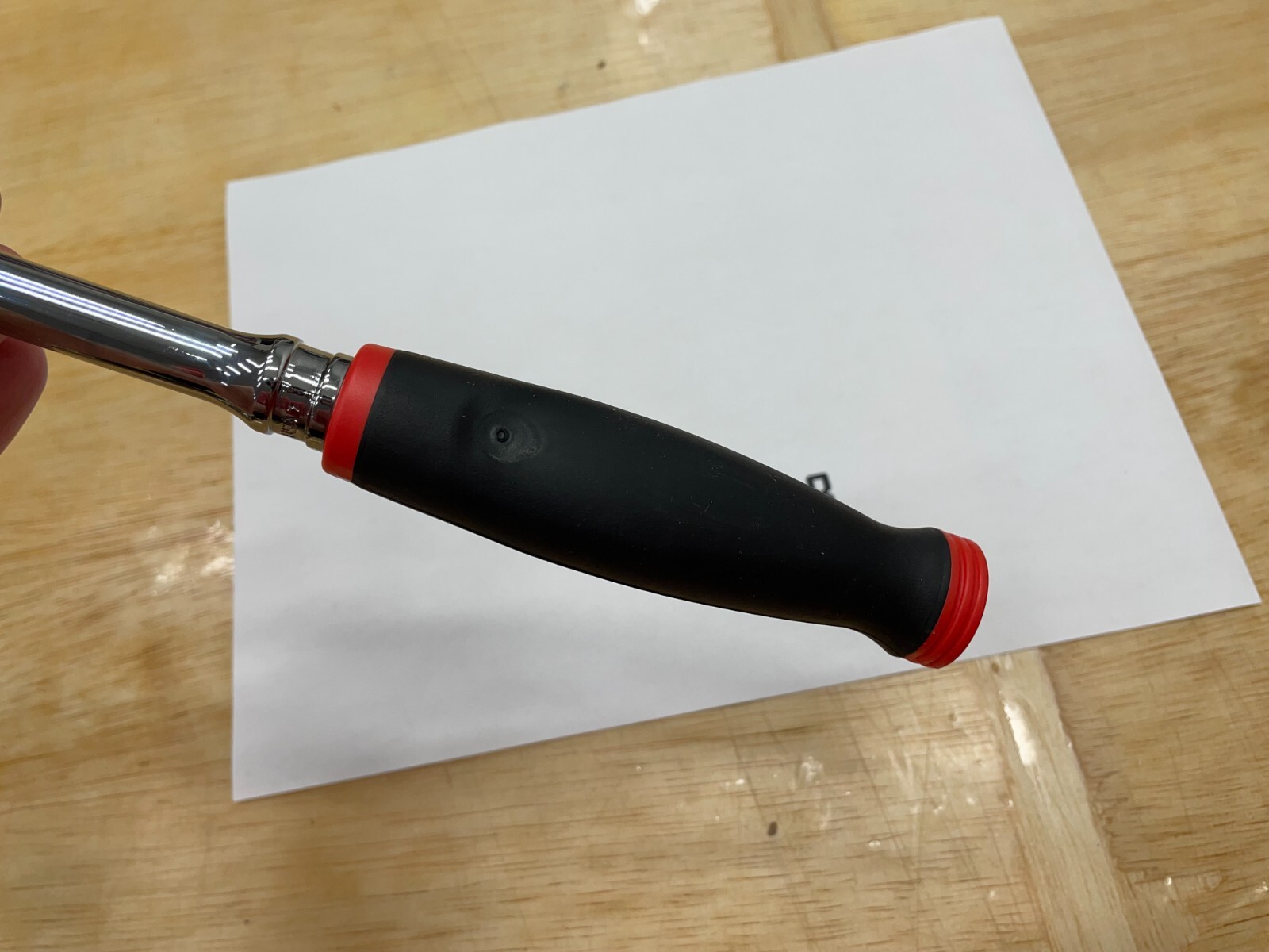 Snap-on Tools Red 3/8" Drive Soft Grip Long Locking Flex Head Ratchet ...