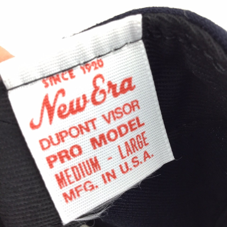 UMPIRE 12 Baseball Cap Hat Snapback Mens Size New Era Pro Model DuPont ...