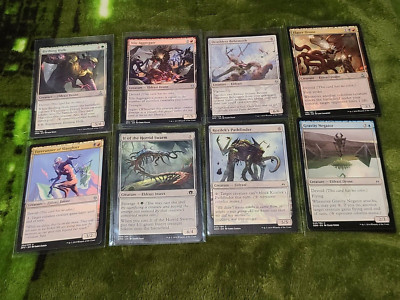 MTG Eldrazi x8 It of the Horrid Swarm,Deathless Behemoth,Forerunner of ...