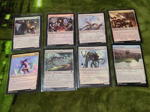 MTG Eldrazi x8 It of the Horrid Swarm,Deathless Behemoth,Forerunner of ...