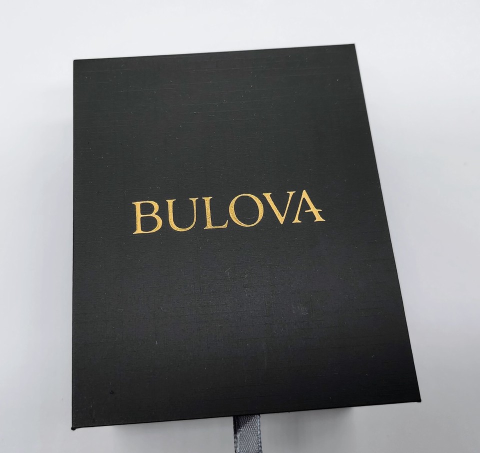Bulova Men's Watch Automatic Gold Tone White Dial Stainless Steel Watch ...