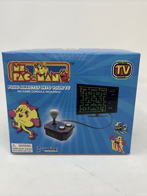 Ms. Pac-Man Plug & Play Retro TV Arcade Game Namco Bandai 1993 ...