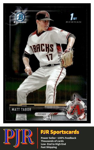 2017 Bowman Draft #BDC-168 Matt Tabor Arizona Diamondbacks Chrome | eBay