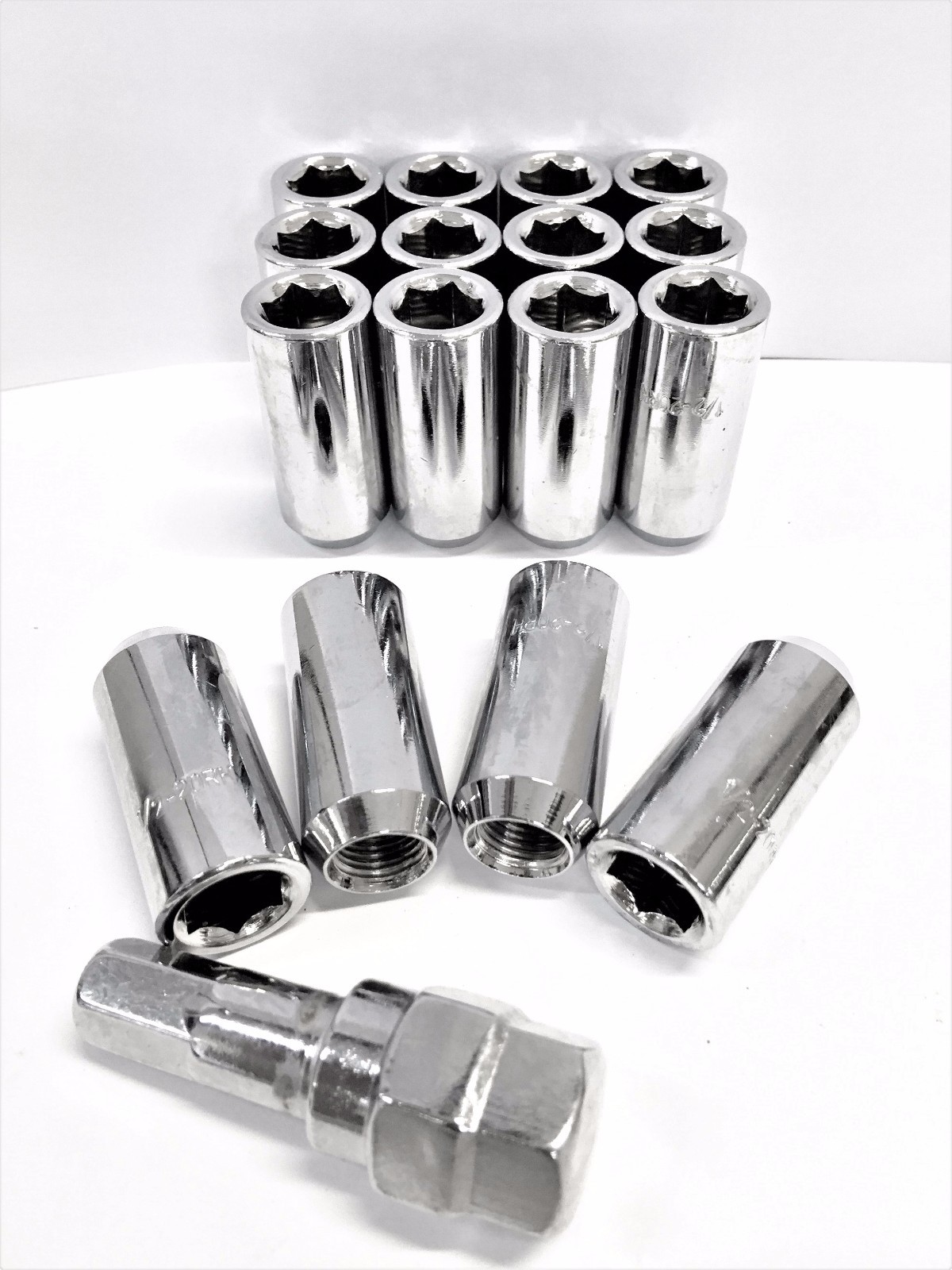 16 PCS Chrome 12x1.25 Tuner Nuts,Allen key nuts with Key | eBay Australia