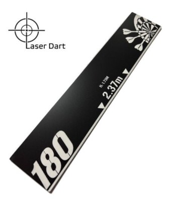 Travel Darts Oche portable throw line toe line for throw mat brand new ...