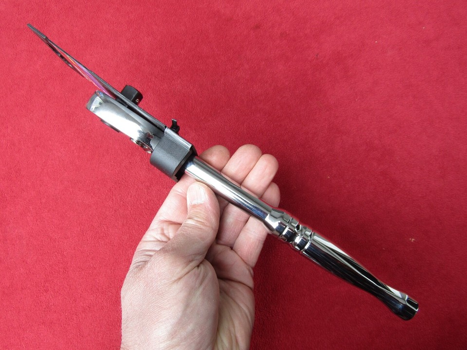NEW! HUSKY 1/2" Dr. Fine Tooth Full Polish Ratchet Wrench 72 Teeth Part ...