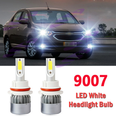 LED Headlight Kit 9007 6000K White Bulbs Hi/Low Beam for Chevy Cobalt ...