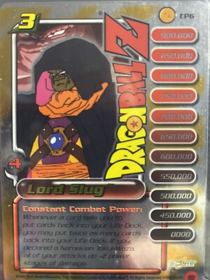 DBZ CCG - Lord Slug - CP6 - MP - Limited Foil - Dragon Ball Z Capsule ...
