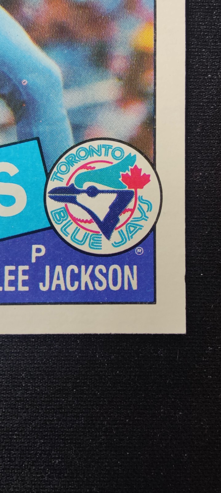 RARE 1985 Topps #516 Roy Lee Jackson Blue Jay ERROR *** | eBay