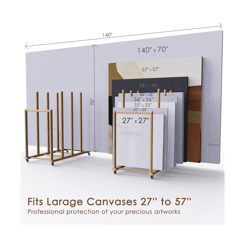 Art Storage Rack, Art Canvas Storage, Canvas Boards Rack Art Storage ...