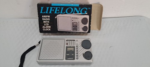 Lifelong AM / FM Radio Alarm Clock Model 845 LCD ALARM Function ...