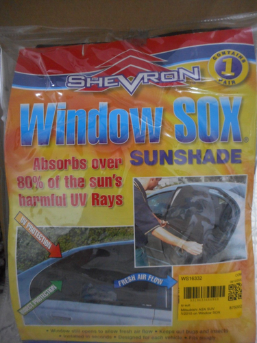 Baby sunshades - Immaculate - (Window Sox Brand) to fit Mitsubishi ASX ...