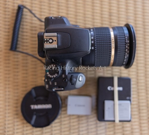 Working Used Digital Canon Rebel XS 10-24mm Lens 2 Batteries 1 Charger ...
