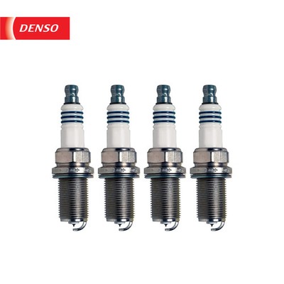 Set of 4 DENSO IKH20 5344 Iridium Spark Plugs - 14mm thread, 16mm hex ...