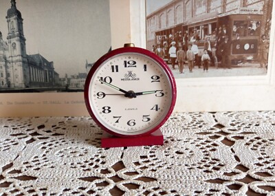 Vintage alarm clock, Meister anker, Meister anker alarm clock ...