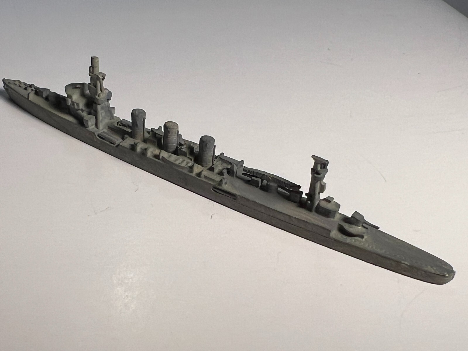 Vintage 1940's JAPANESE CRUISER KUMA CLASS Authenticast Waterline ID ...