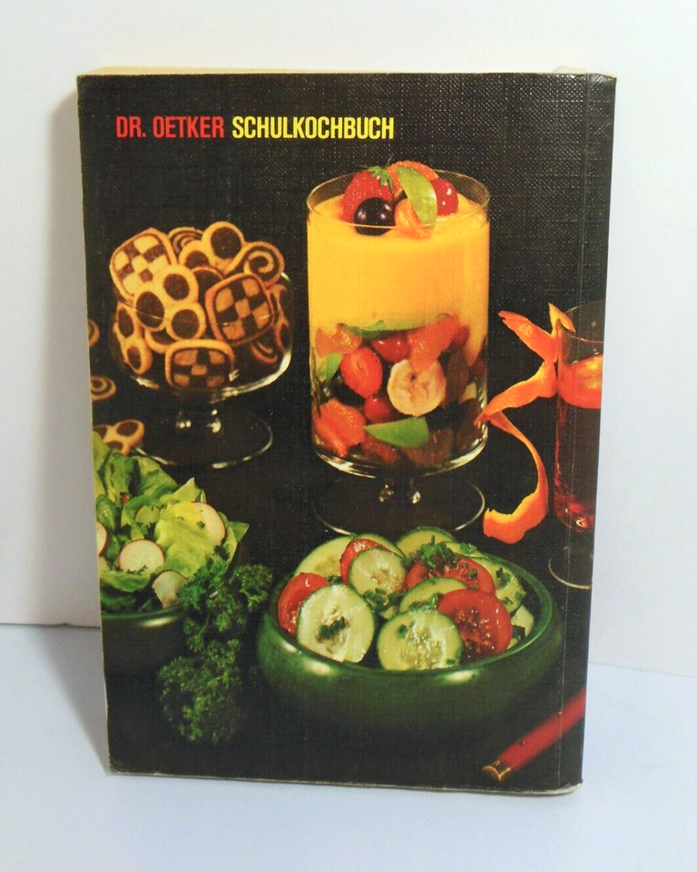 GERMAN Dr Oetker Schul Kochbuch Recipe Book School Ethnic Cookbook ...